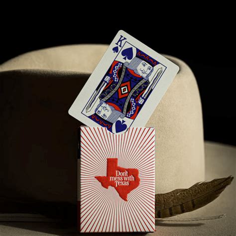 Signed Ap Dont Mess With Texas Playing Cards By Fultons X Decks