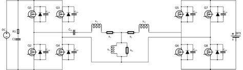 Dual Active Bridge Llc Resonant Converter Simplified Topology Download Scientific Diagram