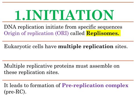 Eukaryotic Dna Replicationpptx Pharmacology Pptx
