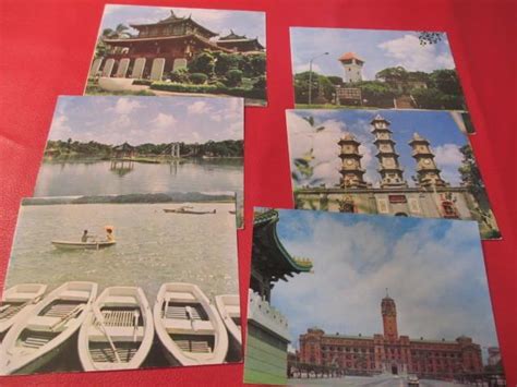 台湾 台南及び台北総統府景福門 当時の海外ポストカード まとめてno167 メルカリ