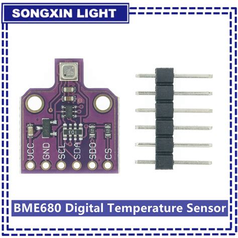 1pcs Bme680 Digital Temperature Humidity Pressure Sensor Cjmcu 680 High Altitude Sensor Module
