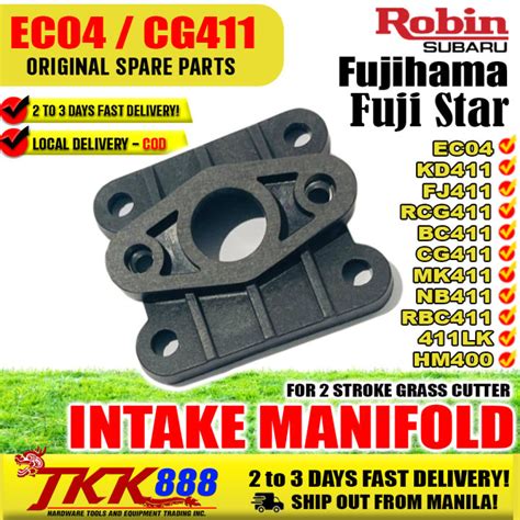 Ec04 Cg411 Intake Manifold For Robin Ec04 Bc411 Bg411 Cg411 Mk411 2 Stroke Grass Cutter
