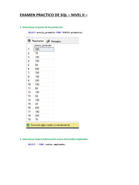 Examen Practico De Sql 05052023 Pdf Sql Presupuesto
