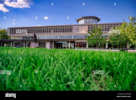 St Louis Missouri 08 22 2022 The John M Olin Library On The