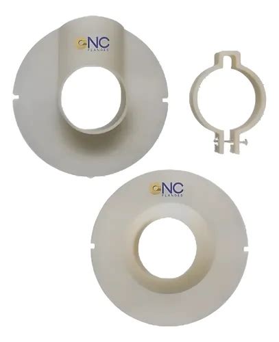 Flanges Para Grauteamento Horizontal De Tubos 50mm 08 Kits Frete Grátis