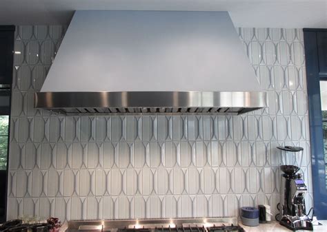 Dimensional Kitchen Backsplash Tile Modern Kitchen Tile Backsplash