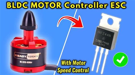 Simple Bldc Motor Controller Esc Circuit Youtube