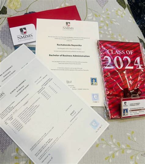 Nmims Graduation Tarnakacampus Businessadministration Classof2024 Futureisbright