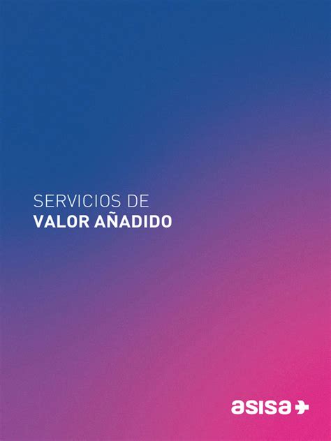 Asisa Servicios Valor Anadido Pdf