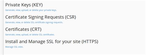secure your website how to create csr in cpanel