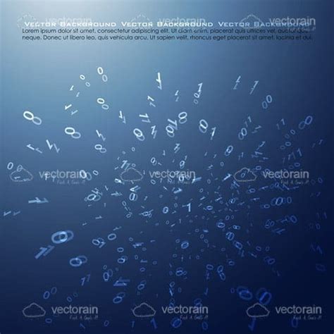 Abstract Binary Background Eps Vector Uidownload