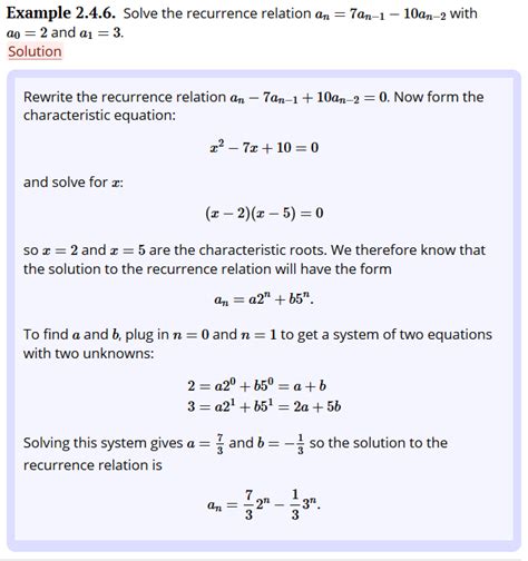 discrete mathematics recurrence relations and closed form