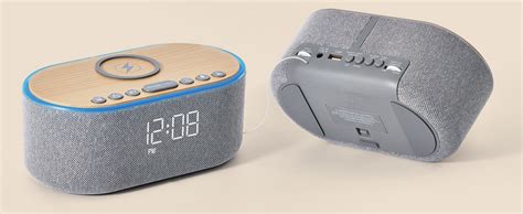 Uscce Alarm Clock Bluetooth Fm Radio 10w Stereo Sound