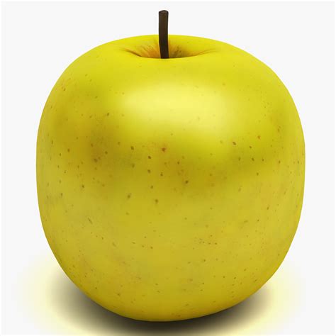 Golden Delicious Apples Collection 03 3d Model 49 Max Obj C4d Unknown Ma Free3d