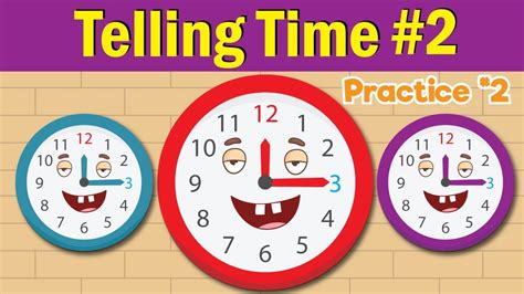 Learn To Tell Time 2 At Alannah Thwaites Blog