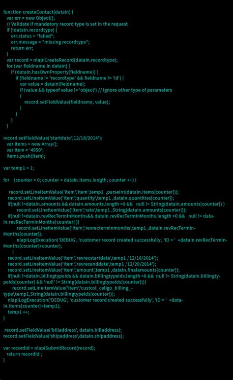 NetSuite And Salesforce Integration Using Restlet
