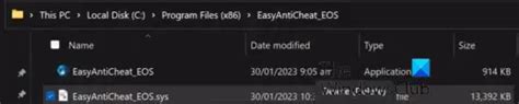 Easy Anti Cheat Error Code 30005 Createfile Failed With 32