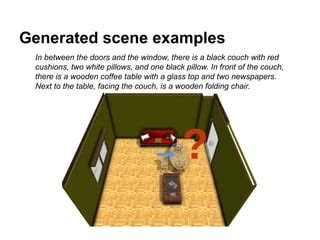 Will Monroe Text To 3d Scene Generation With Lexical Grounding Pdf