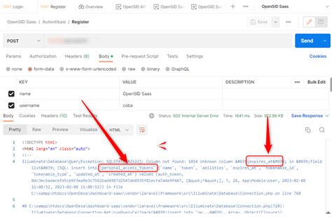 Bug Authentication Server Siappakai Penyesuaian Laravel 9 · Issue