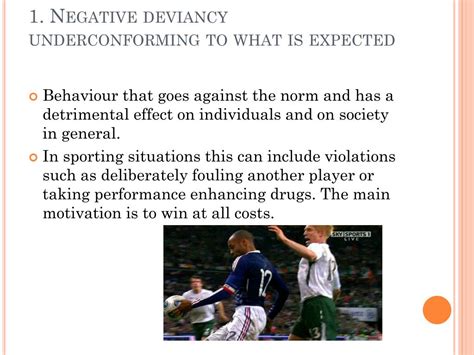 Ppt Deviance In Sport Powerpoint Presentation Free Download Id 5274450