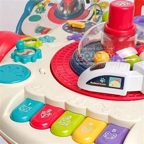 خرید و قیمت میز بازی کودک موزیکال دو طرفه مخصوص کودکان 18 ماه پیکوتویز