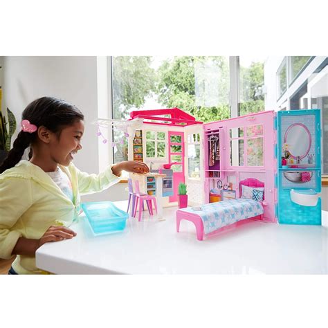 Игровой набор Барби Складной домик с мебелью Barbie House Furniture And Accessories купить