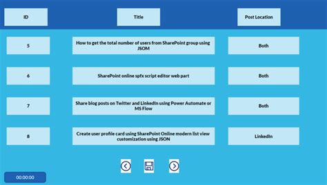 how to create an auto scrolling gallery in power apps