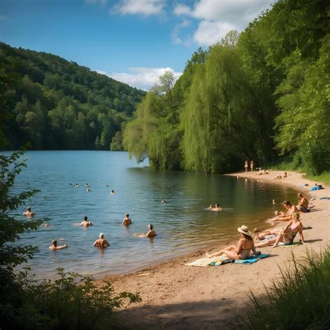 Serene Pictures Of Naturism Premium Ai Generated Image
