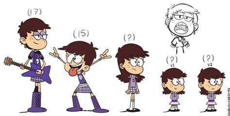 Luna Ages Doodle By Kratos93 On Deviantart Loud House Characters