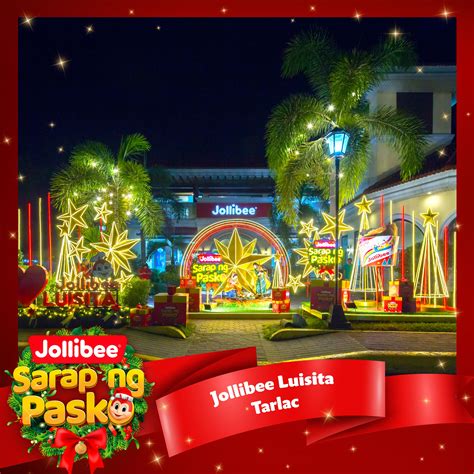 Jollibee - Ramdam ang SARAP at SAYA ng PASKO dito sa Belenismo sa Tarlac! | Facebook