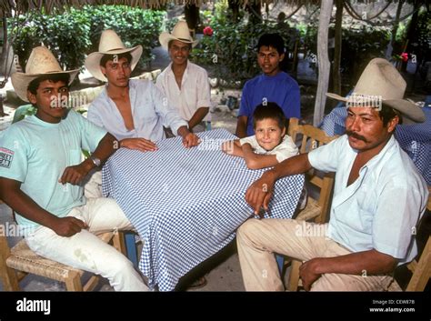 Mexicans Mexican People Mexican People Person Adults Men Stock
