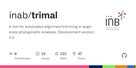 trimal readme md at trimal · inab trimal · github