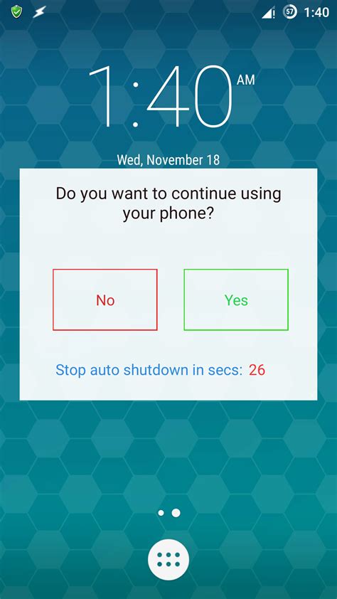 automation how to automatically shut down tablet after it auto powers