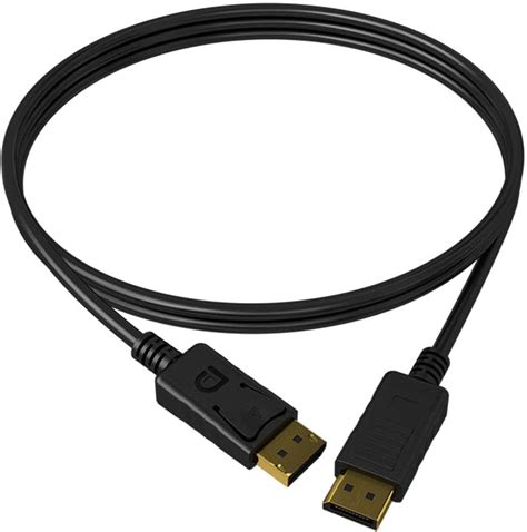 Amazon Com FULVO Dp To Hdmis Cable 4K Resolution Displayport To Hdmis Converter 1 8m