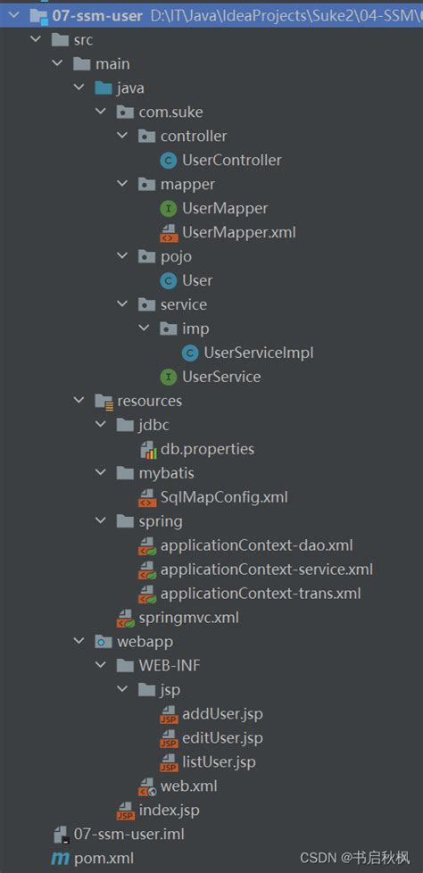 javaee——ssm框架整合实现用户信息crud ssm框架连接user表和book表的controller和service写法 csdn博客