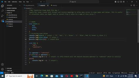 Ashwariya Gopal On Linkedin Understanding Typescript Enums A Practical Example Of Enum Access