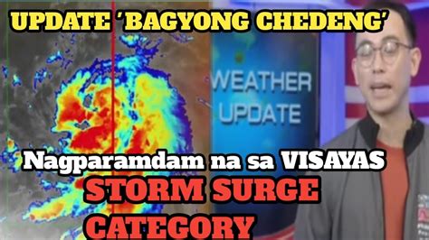 Latest Update Bagyong Chedeng Youtube