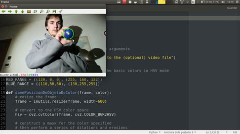 Ball Tracking Using Python And Opencv Youtube