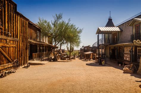 Western Town Background