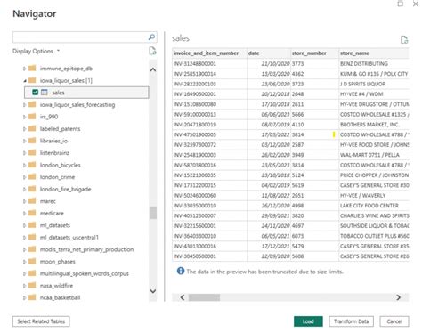 Connect Power BI To Google Big Query Select Distinct Limited