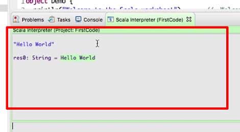 Getting Started With Scala Code Example Hello World