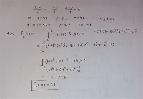 Solved Calculate Integral F Dr For The Given F And C A F Yi Xj Course Hero