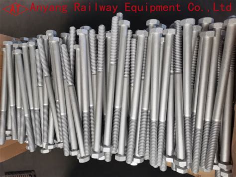 China Straight Tunnel Segment Bolts Producer Anyang Railway Equipment