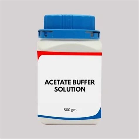 Acetate Buffer Solution Grade Standard Technical Grade At ₹ 1450ml In Bengaluru