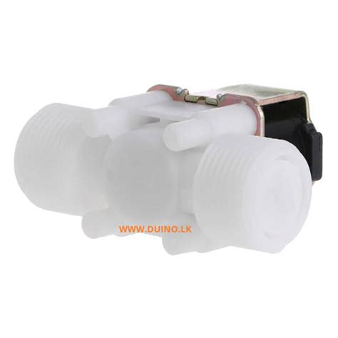 12dc 3 4″ Electromagnetic Solenoid Valve Plastic N C For Water Air