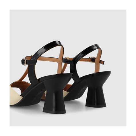 Women´s Sandals In Black And Earth Tone Mixed Leather I Lodi Women´s