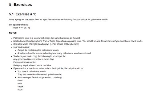 Solved 5 Exercises 51 Exercise 1 Write A Program That
