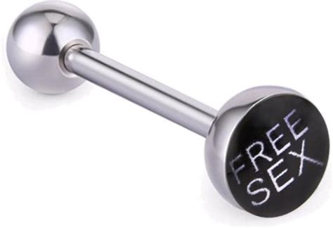 Fako Bijoux® Tongpiercing Logo Free Sex