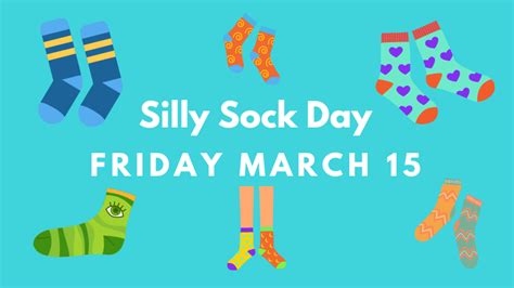 Silly Sock Day March 15 Norge