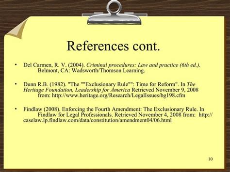 The Exclusionary Rule Ppt Law The Exclusionary Rule Ppt Law